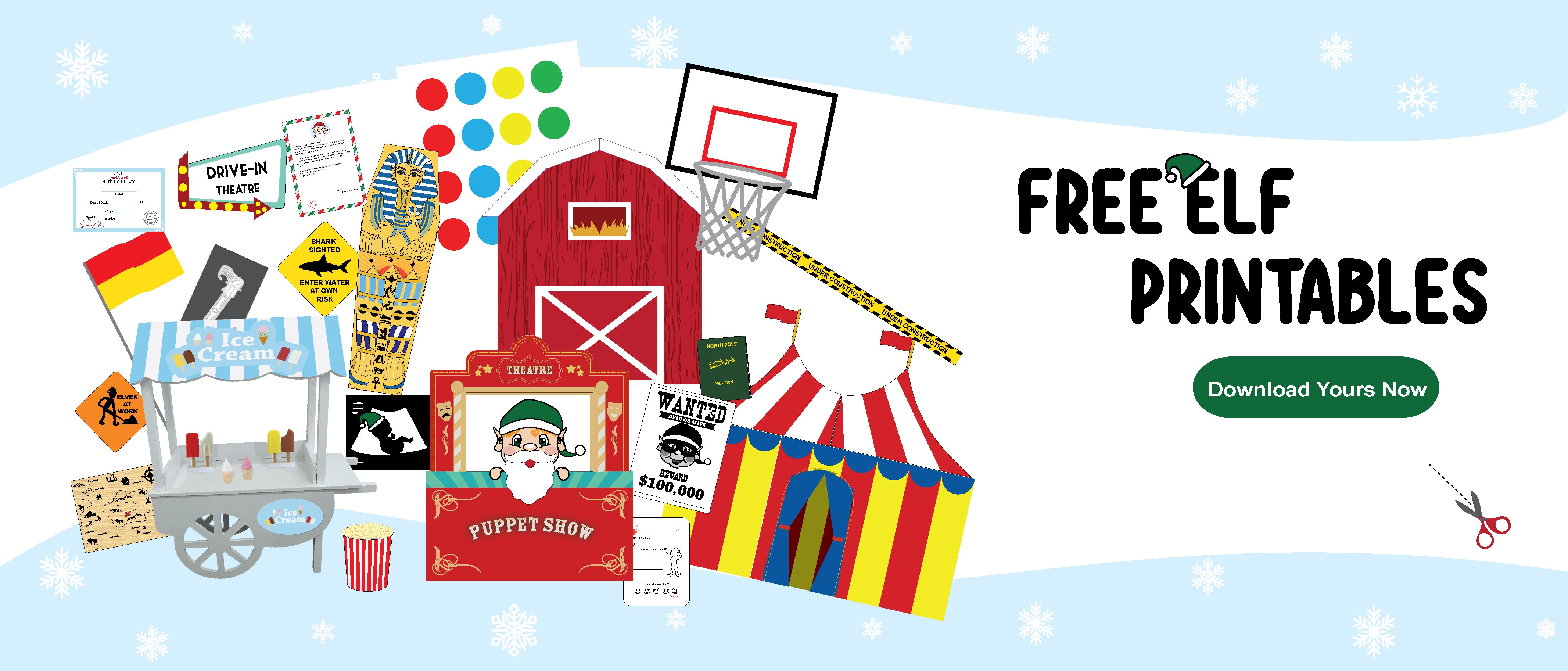 Printable Elf Props | Free Elf Printables - My Magical Moments